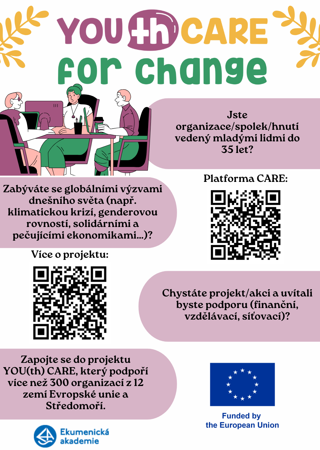 YOU(th) CARE for Change - Ekumenická akademie